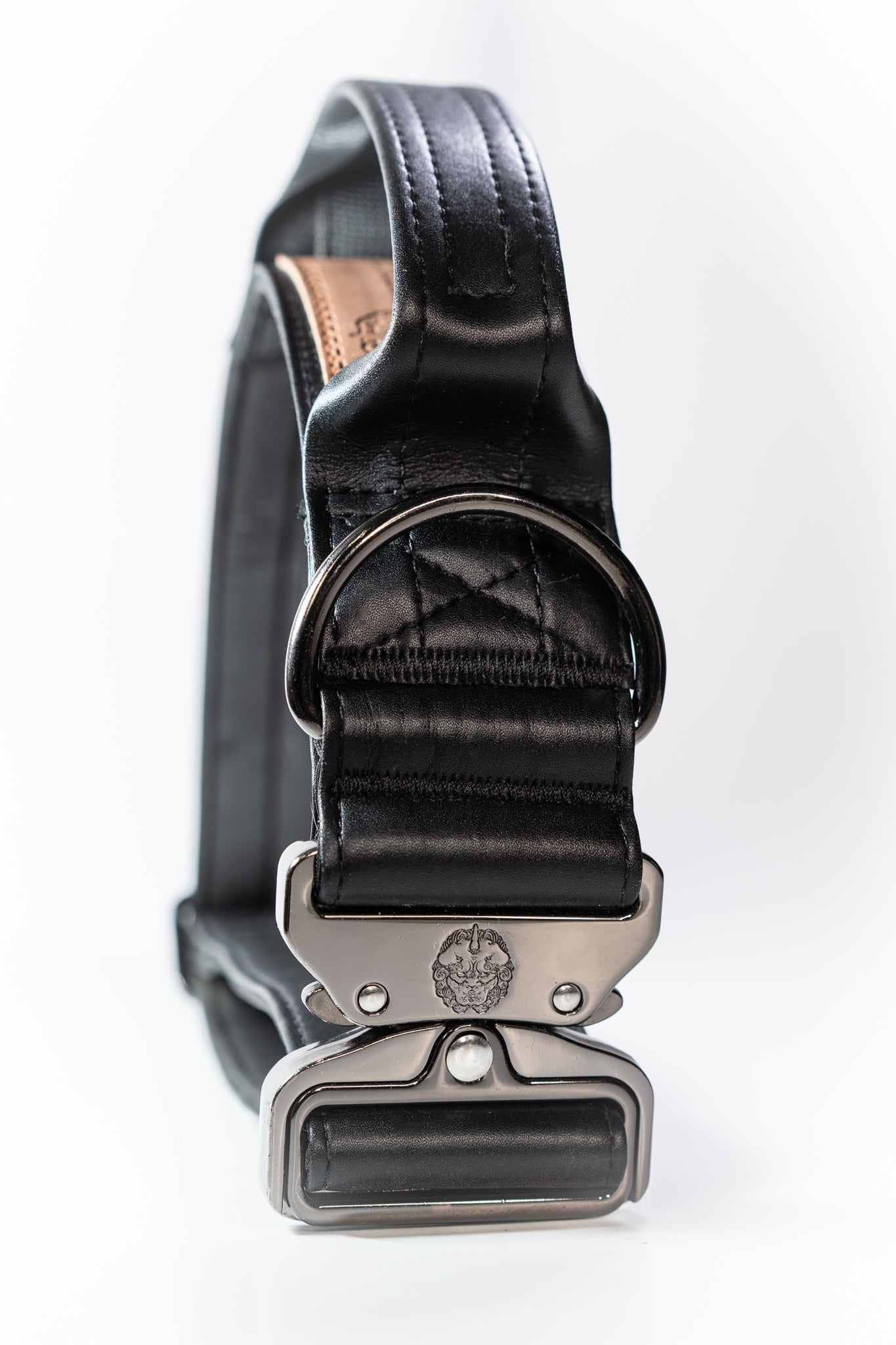 Stealth - KK9 Leather Tactical Collar (1.5" and 2") – Kaizen K9